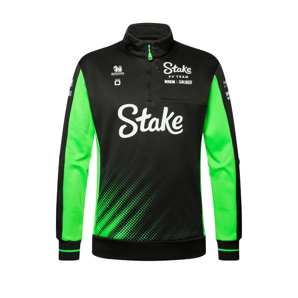 Sudadera Medio Zipper Stake F1 Team Oficial 2025 – DRIVER 1